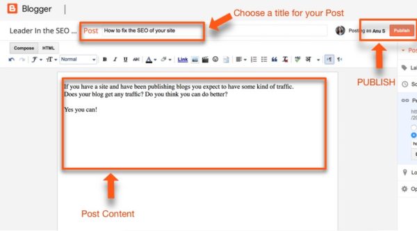 How To Start A Free Blog On BlogSpot | Avinash Chandra